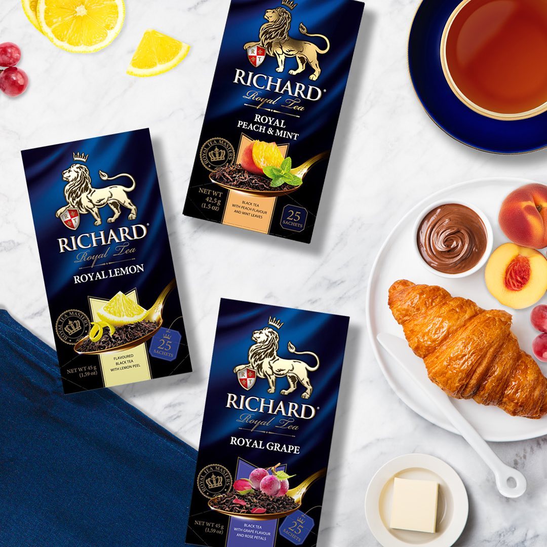 Richard Tea - Nova kolekcija voćnih i biljnij čajeva